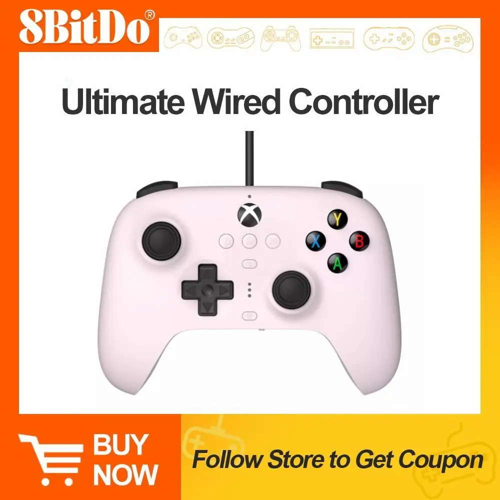 8BitDo Ultimate Wired Controller para xbox série s xbox série x xbox um ...