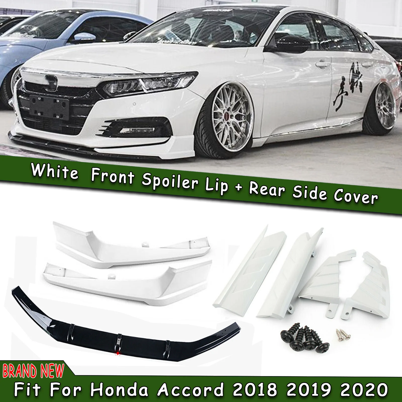 AKASAKA Body Kit For Honda Accord 10th 2018-2020 Car Front Bumper ...