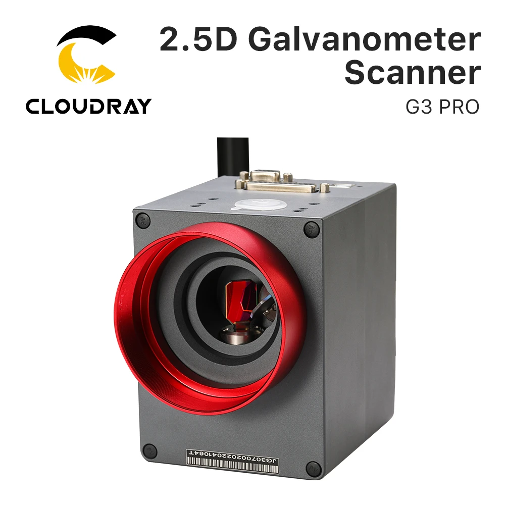 Cloudray Fiber Galvo Scanner Head 2.5D G3 PRO Input Aperture 10mm ...