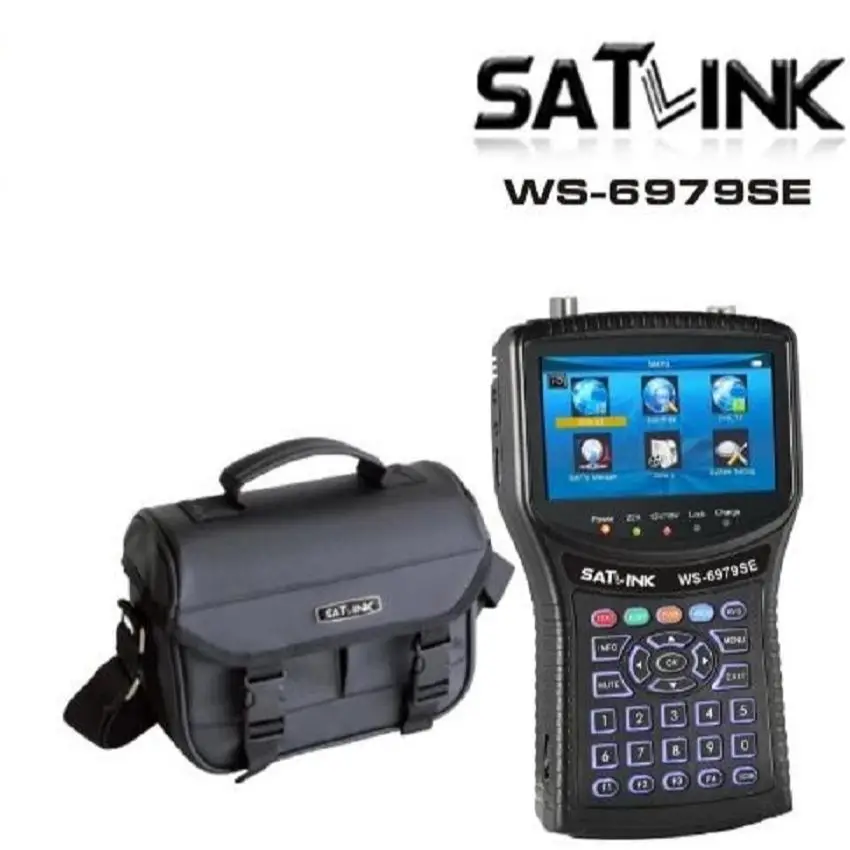 Satlink Medidor de espectro combinado WS 6979SE DVB S2 MPEG4, buscador ...