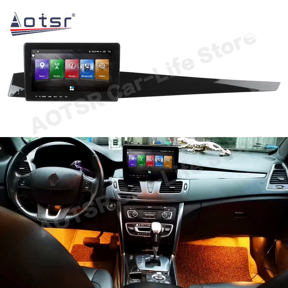Automotive Multimedia Android 12 Video Player For Renault Laguna 3 Renault Latitude Gps ...