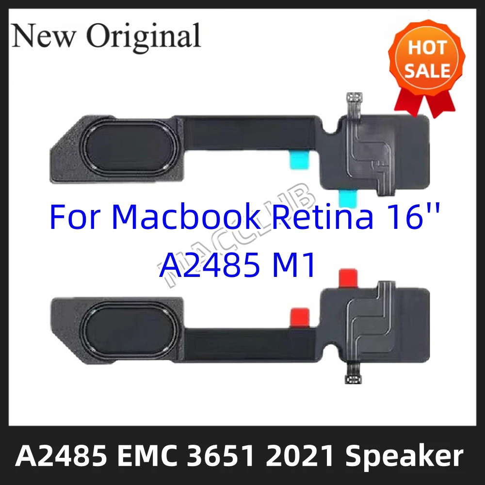 Laptop-A2485-Speaker-Set-for-Macbook-Pro-16-Retina-A2485-EMC-3651-2021 ...