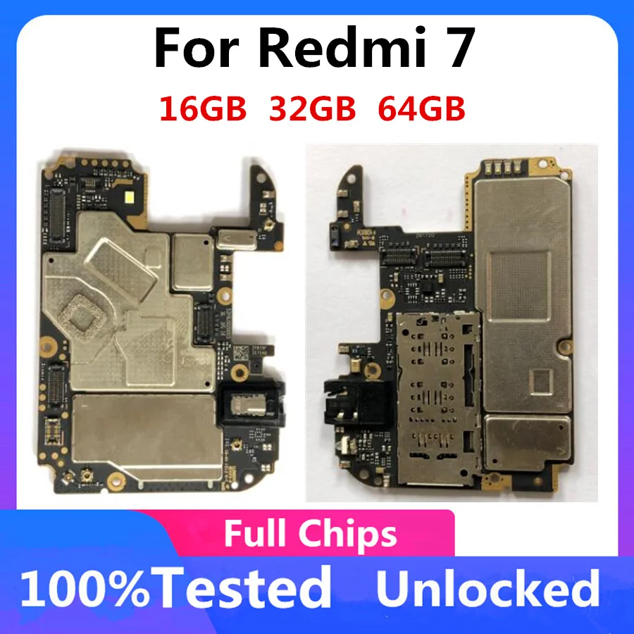 Unlocked-Original-For-Xiaomi-Hongmi-Redmi-7-Motherboard-Logic-Boardl ...