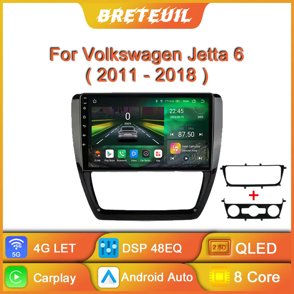 For-Volkswagen-VW-Jetta-6-2011-2018-Car-Radio-Android-Multimedia-Video ...