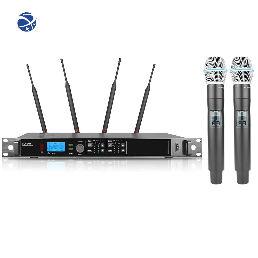 ULXD4D-Dynamic-Microphone-ULXD4D-2-Channel-Wireless-Microphone-Stage-Performance-System-ULXD4 ...