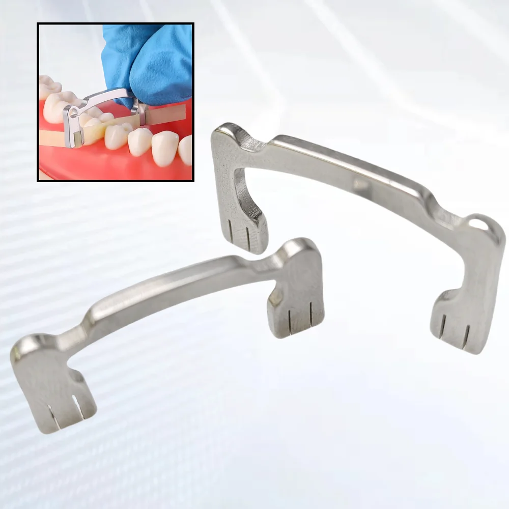 2PCS-Dental-Polishing-Strip-Holder-Set-Metal-Hand-Held-Finishing ...