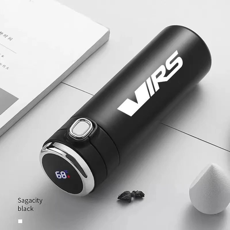 Intelligent Thermos Flask Travel Sport Cup Stainless Steel Vacuum Water ...