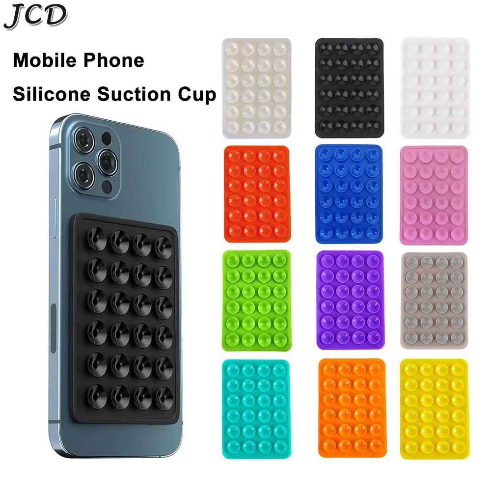 JCD-Mobile-Phone-Fixture-Suction-Cup-Backed-Adhesive-Silicone-Rubber ...