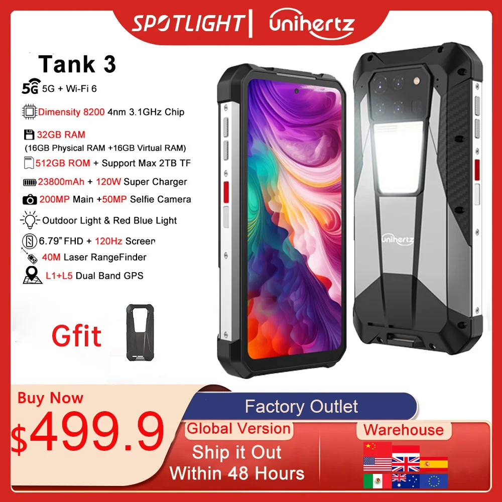 Unihertz-Rangefinder-Tank-3-by-8849-32GB-512GB-23800mAh-120W-8200-5G ...