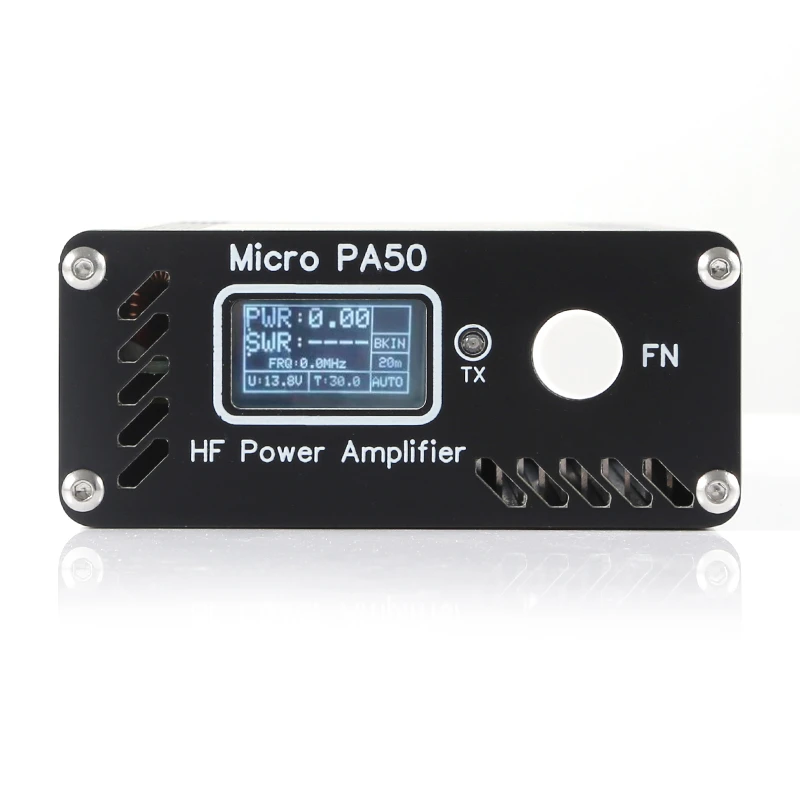 New Micro PA50 50W 3.5MHz 28.5MHz Intelligent Shortwave HF Power ...
