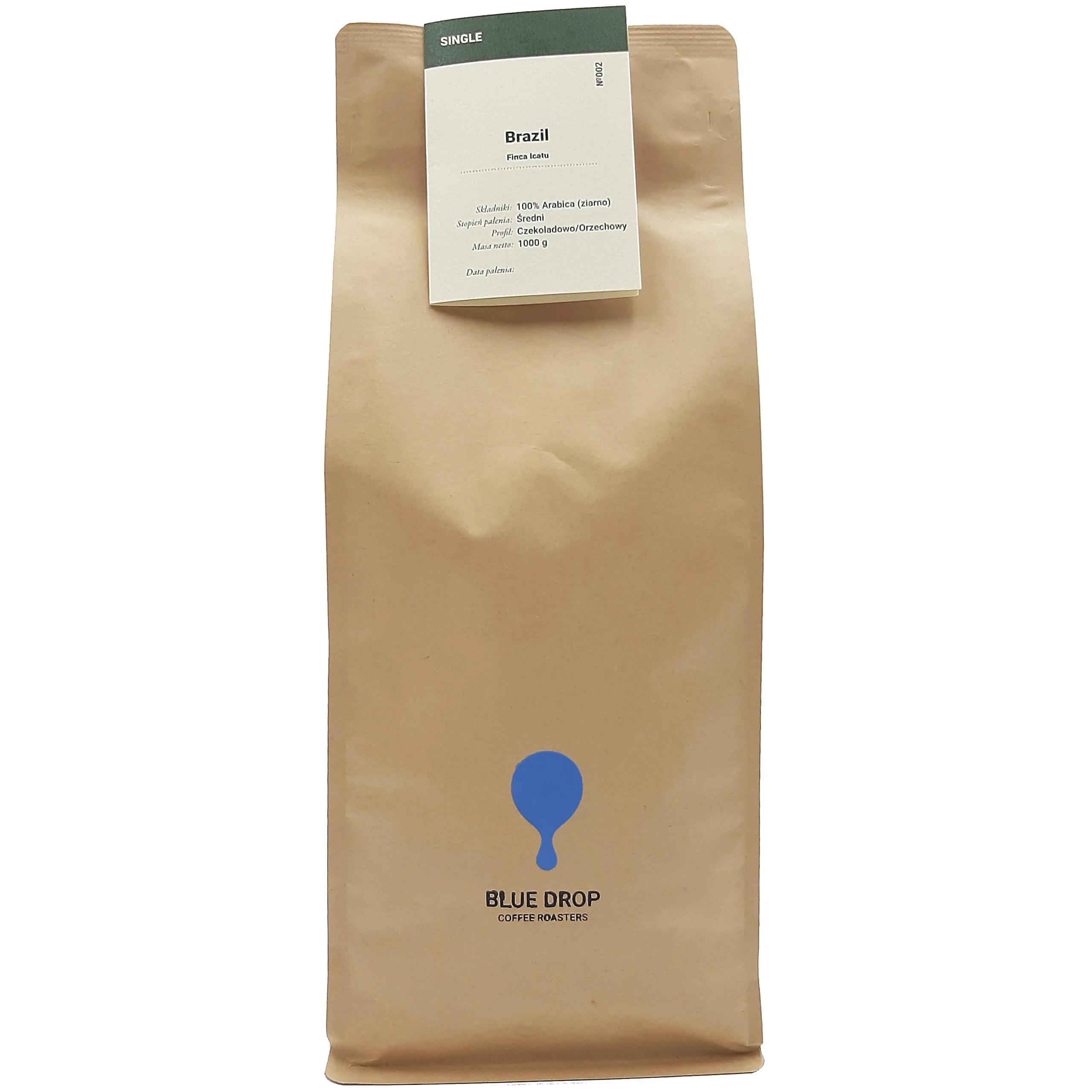 Blue Drop Grain Coffee 1kg BRAZIL Freshly Roasted Arabica - AliExpress 2