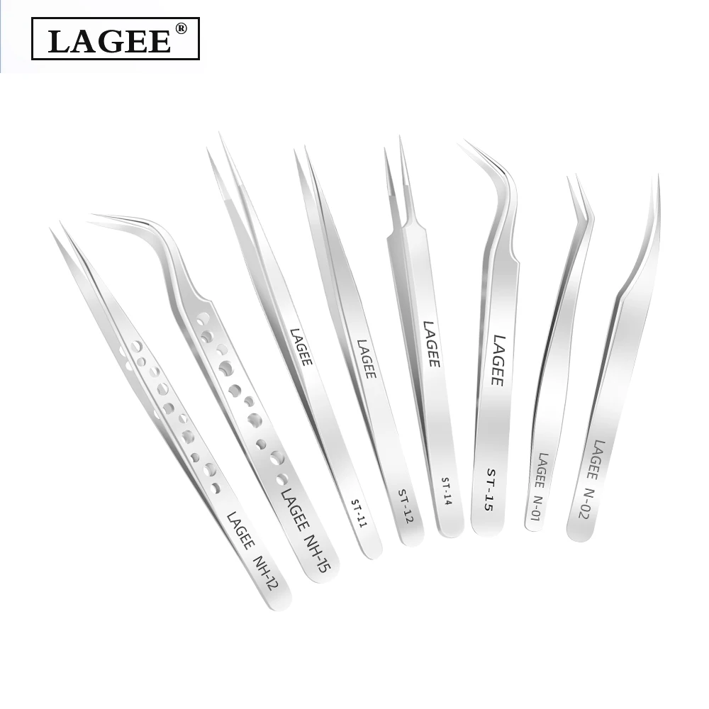 LAGEE-Professional-Eyelash-Extension-Tweezers-3D-Mink-Volume-Fan-Lashes ...