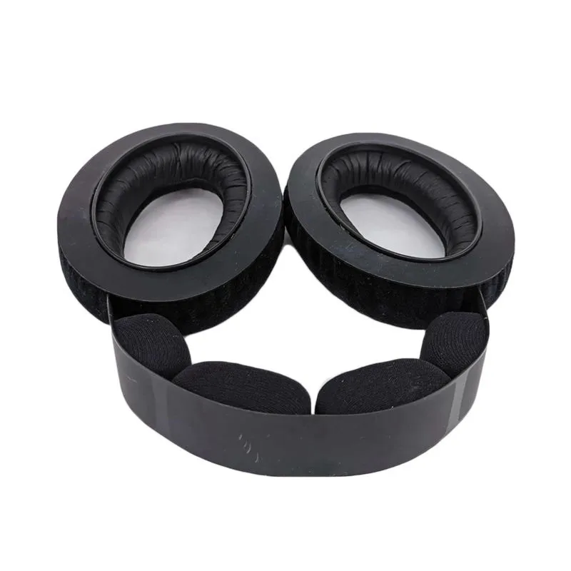 VELVET-Ear-Pads-And-Headband-SET-for-SENNHEISER-HD650-Earpads-HD600 ...