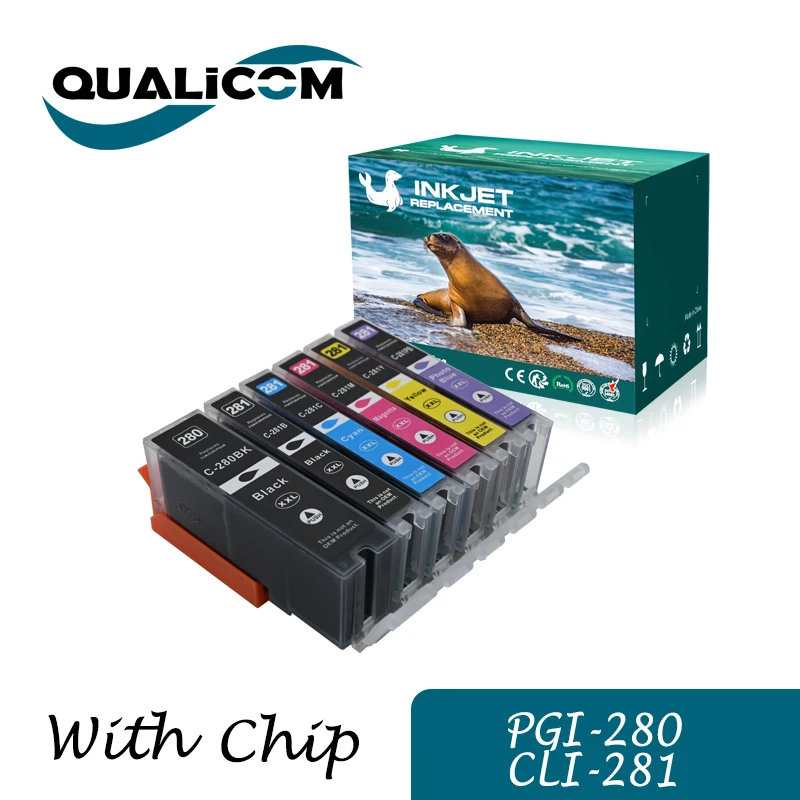 280XXL-281XXL-PGI280-CLI281-1SET-6PCS-Compatible-Ink-Cartridge-for ...
