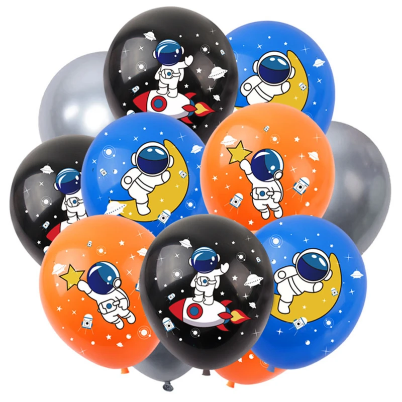 Astronaut Theme Kids Birthday Party Decoration Man Space Cosmonaut ...