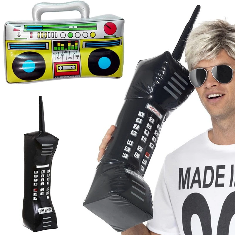 New Swimming Pool Toy Radio Microphone Inflatable Toy 80s 90s Party ...