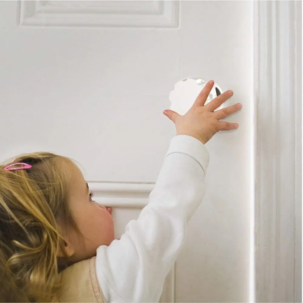 Child-Door-Knob-Safety-Cover-Children-Doorknob-Safe-Lock-Prevent ...