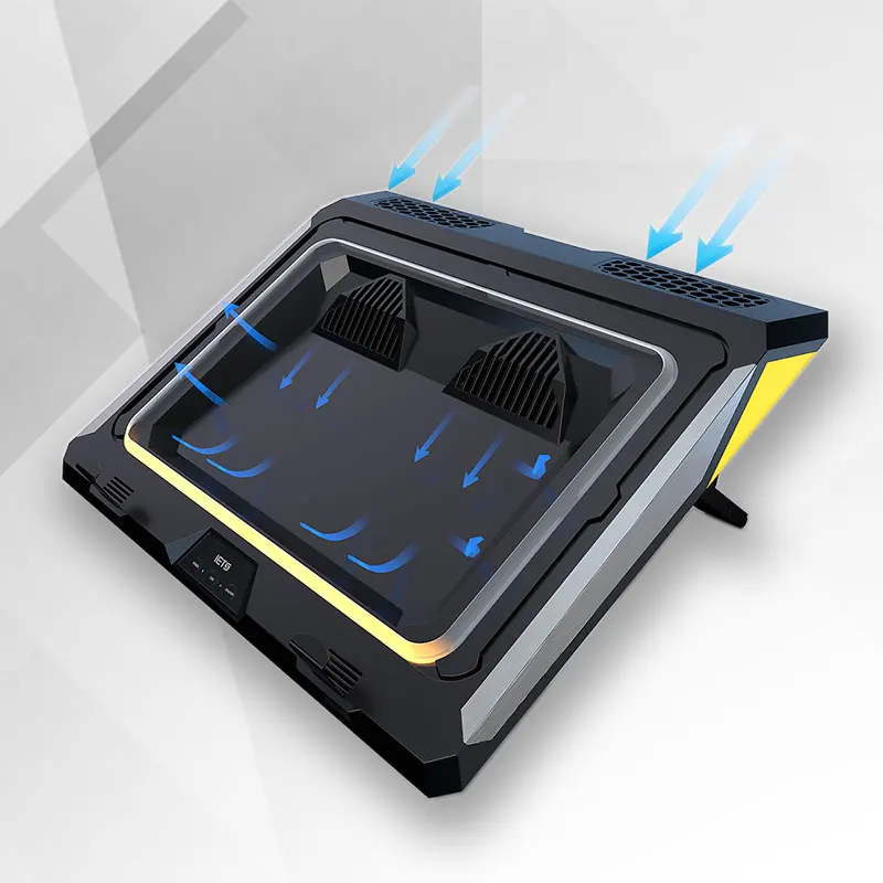IETS-GT300-Laptop-Cooling-Pad-Professional-4500RPM-Dual-Blowers-USB ...