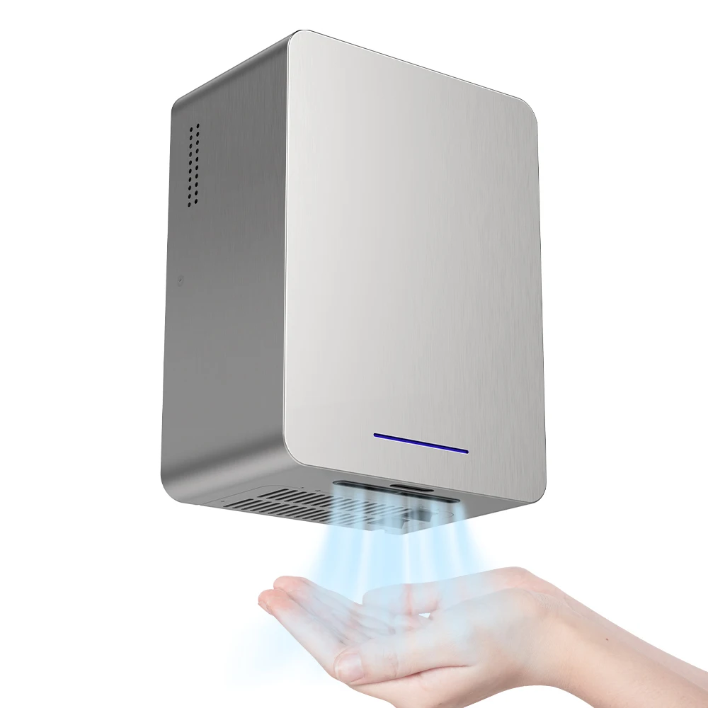 Commercial-wall-mounted-electric-hand-dryer-brushless-motor-air-blade ...