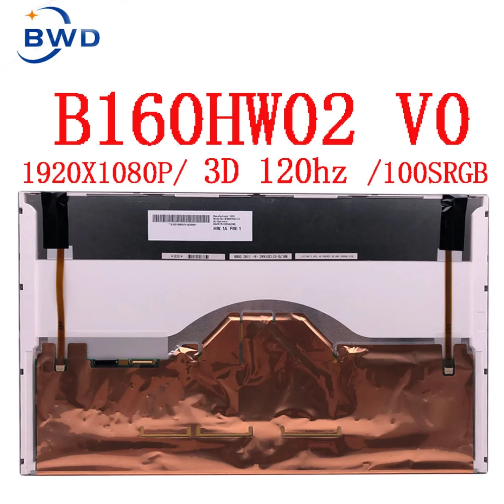 B160HW02-V-0-V0-16-0-pulgadas-1920-1080TN-FHD-30-pines-EDP-82-NTSC ...
