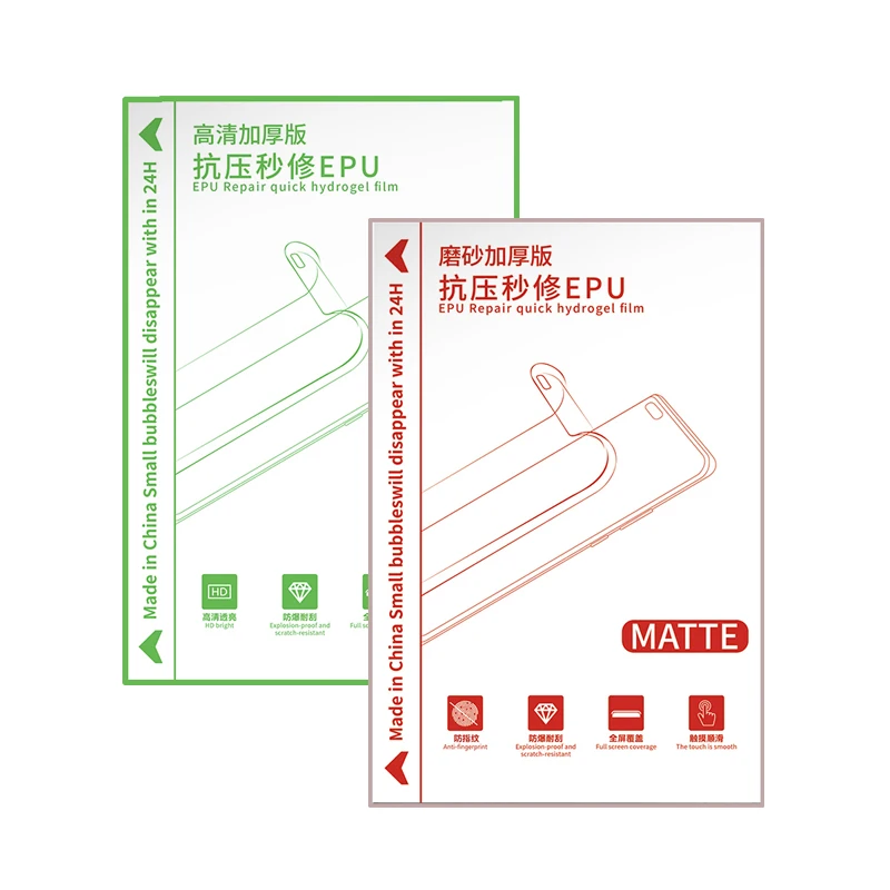 TPU-privacy-film-HD-clear-50pcs-screen-protector-Matte-hydrogel-film ...