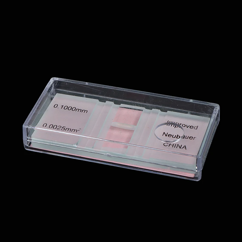 1-Piece-Blood-Cell-Count-Plate-Glass-Microscope-Slide-With-Grid ...