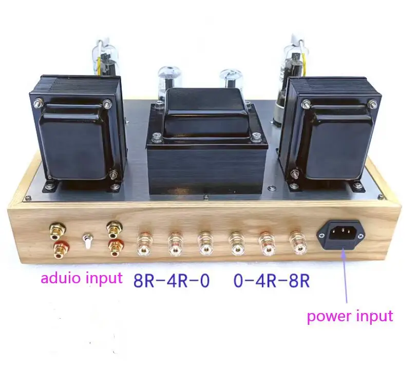 6G2P+6P13 6W stereo Low power HIFI Finished tube amplifier /DIY kit