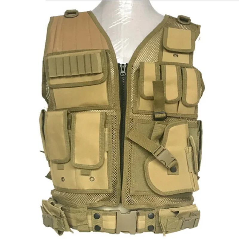 Military Tactical Vest Tan