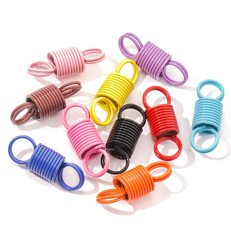 10Pieces Colorful Draw Spring Multifunctional Decorative Buckle DIY ...