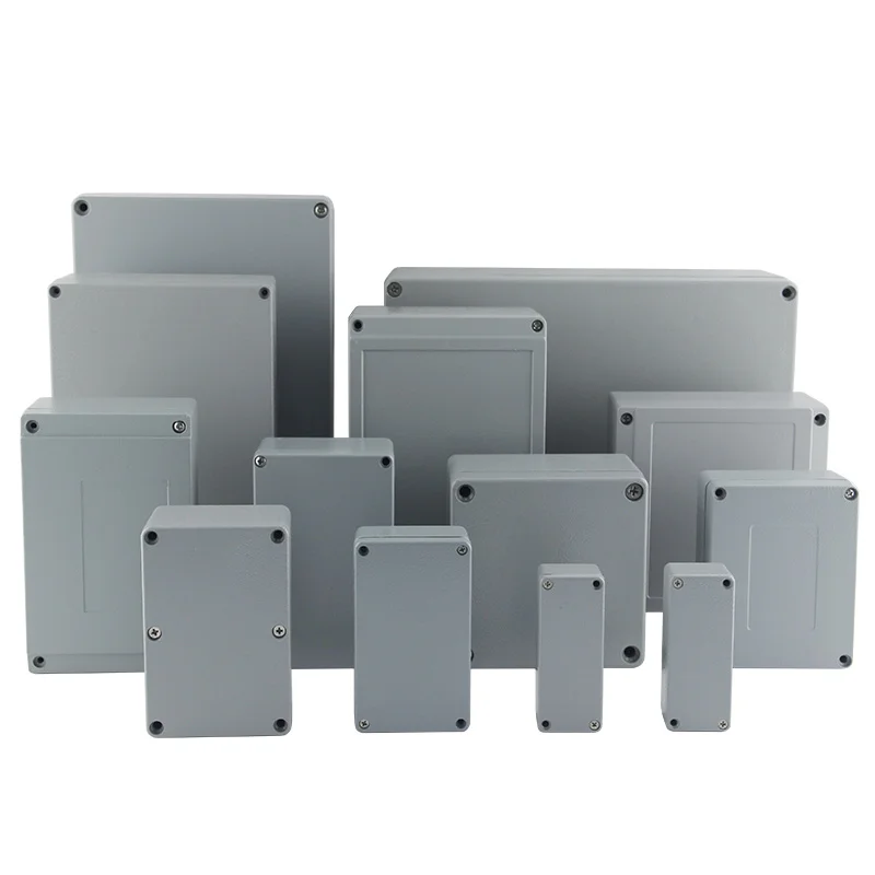 IP65 Cast Aluminum Waterproof Box Outdoor Aluminum Case Sealed Box ...