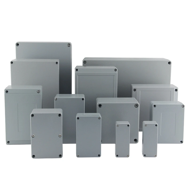 IP65 Cast Aluminum Waterproof Box Outdoor Aluminum Case Sealed Box ...