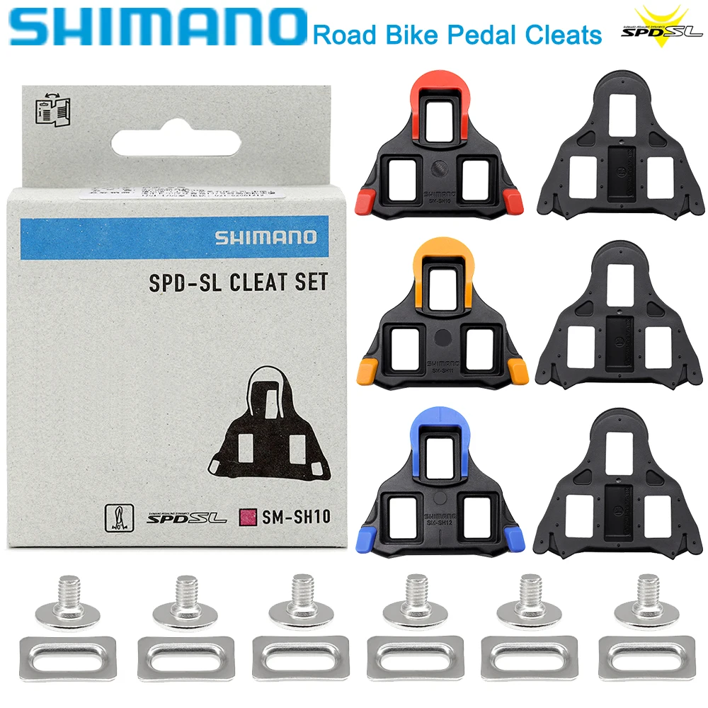 SHIMANO-Pedal-Cleats-Set-for-Road-Bike-Self-locking-SH10-SH11-SH12 ...