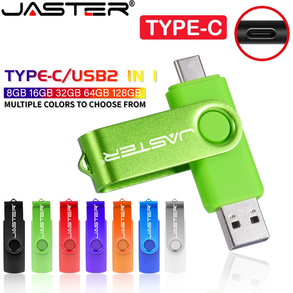 Type-C-USB-2-0-Flash-Drives-128GB-Metal-2-in-1-Pen-drive-64GB ...