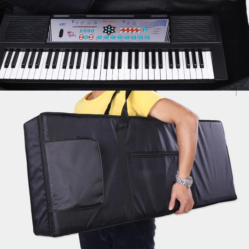 Electronic-Organ-Piano-Cover-Padded-Case-Keyboard-Bag-Instrument ...