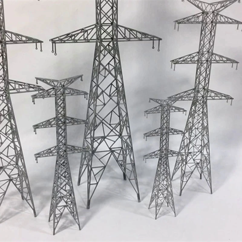 Multiple-Scales-Building-Model-Electric-Power-Tower-Building-Model ...