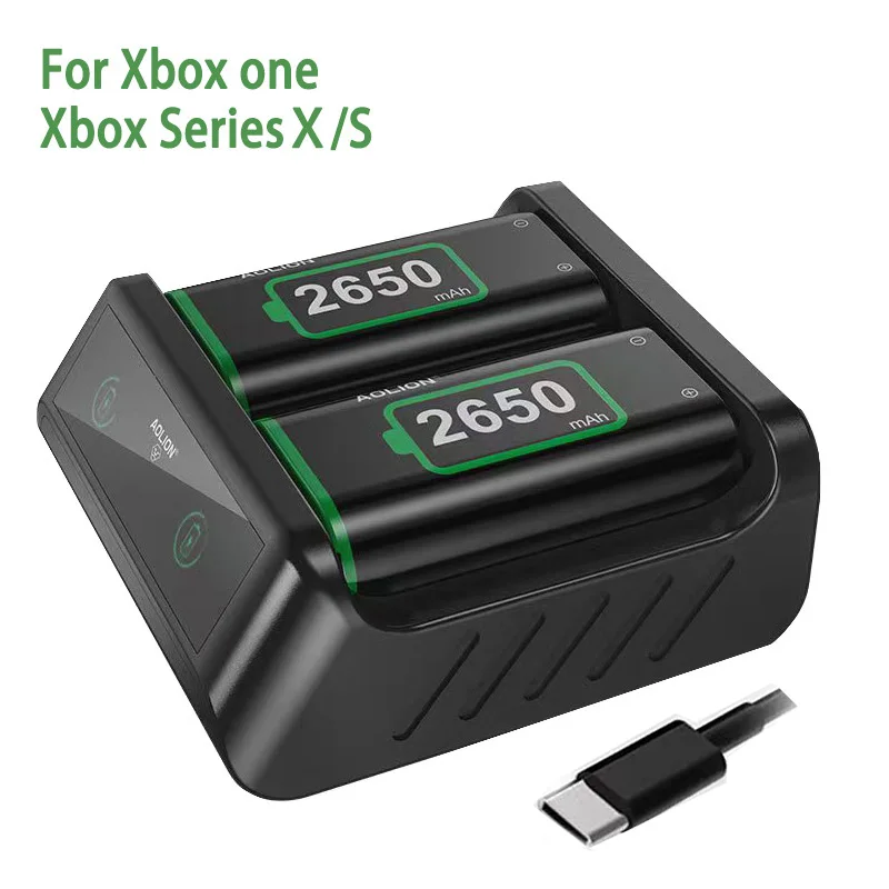 Rechargeable-Battery-Pack-For-Xbox-Series-X-S-Controller-USB-C-Fast ...