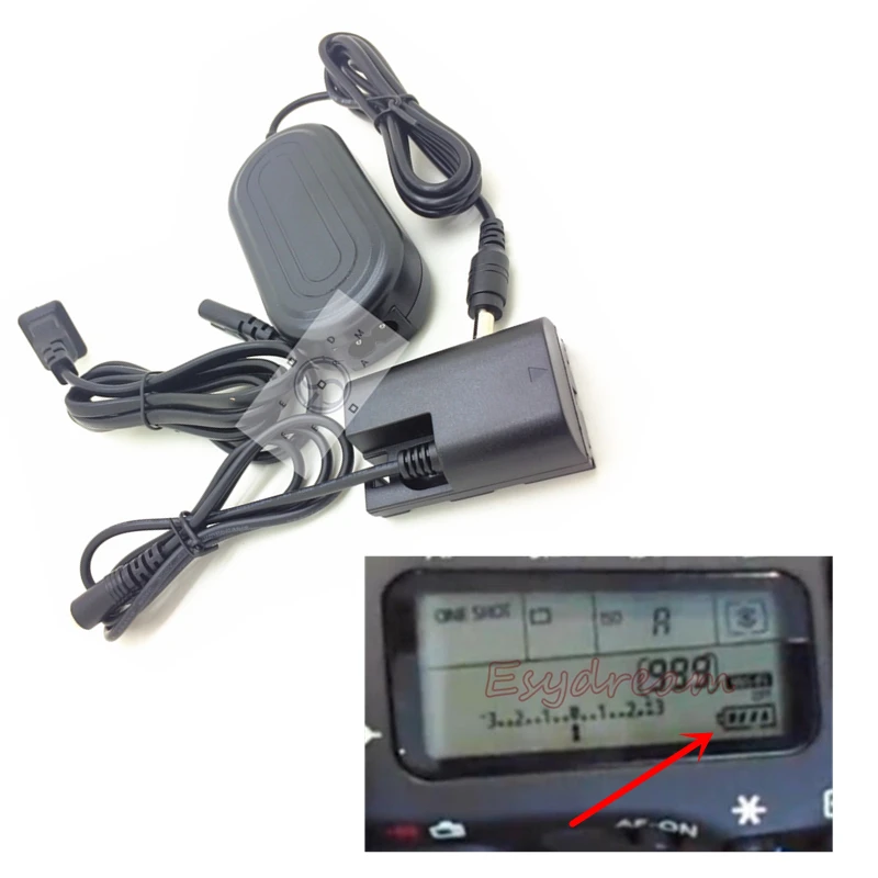 Better Balance Display Camera Ac Power Adapter For Canon Eos R R7 R6 R5 ...