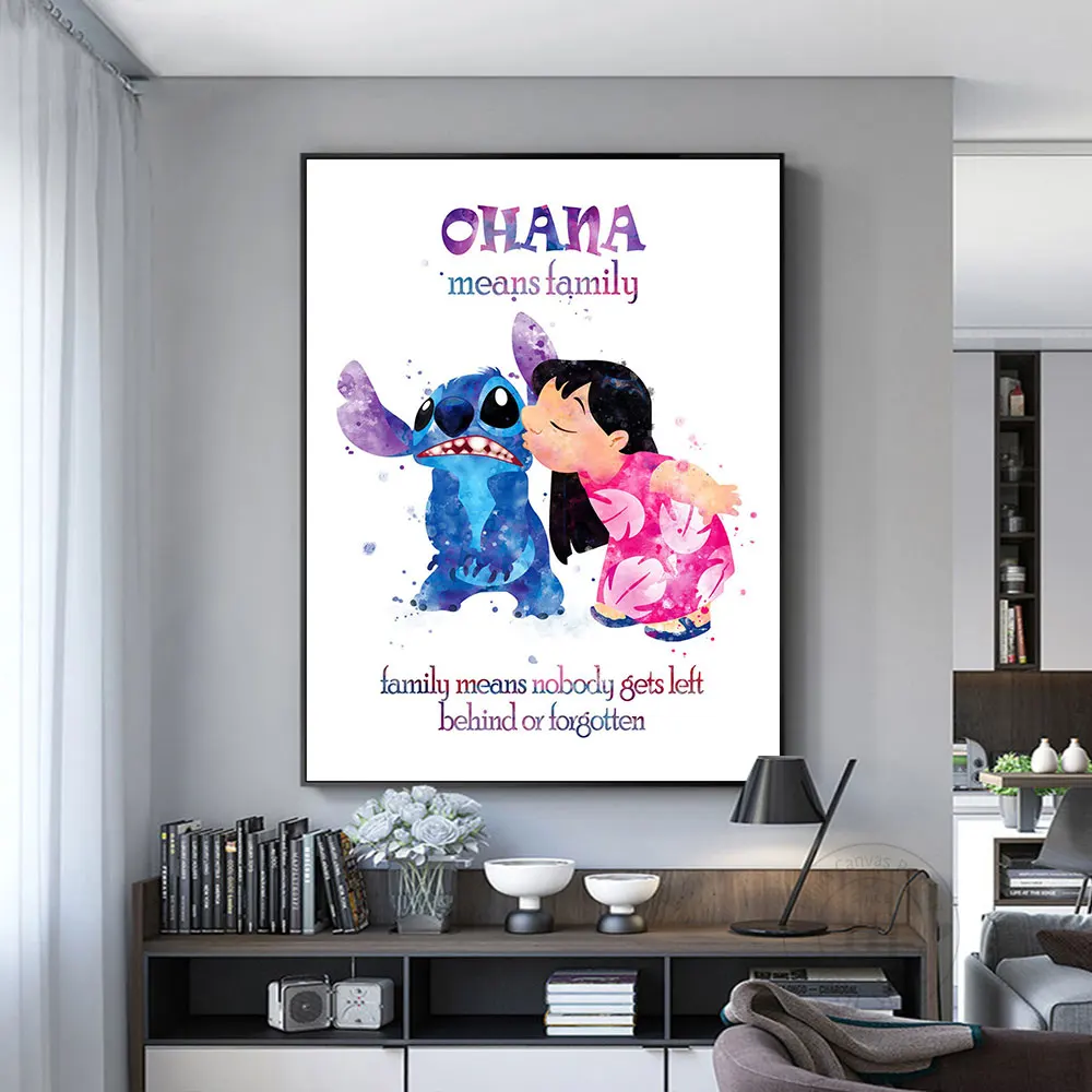 Ohana Canvas Painting