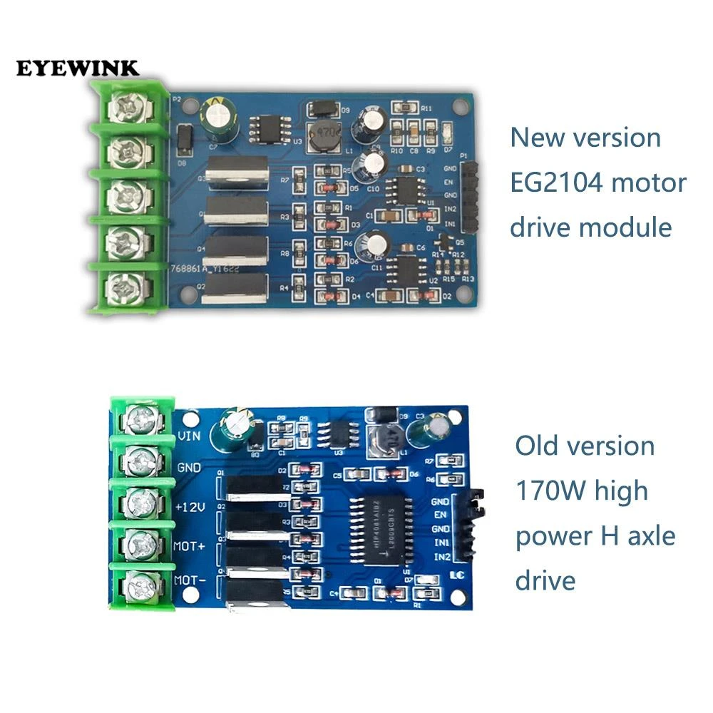 170W High Power H Bridge Motor Driver Module For NMOS Brake Duty Cycle ...