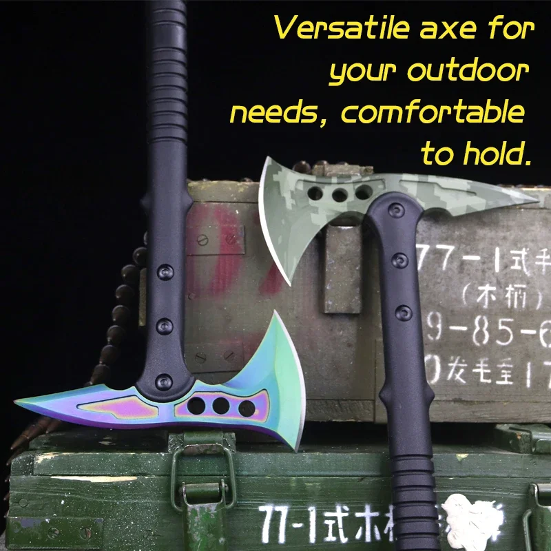 Outdoor-Multifunctional-Military-Camouflage-Handheld-Axe-Self-Defense ...