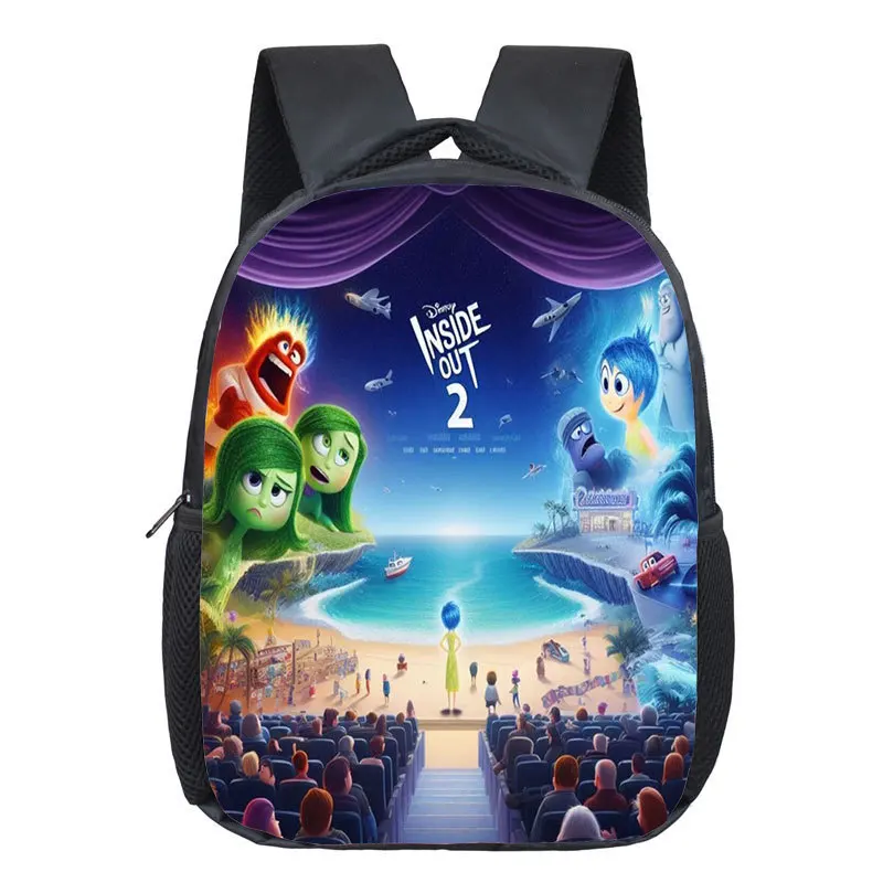Nueva mochila de dibujos animados Inside Out 2, mochila para niños de ...