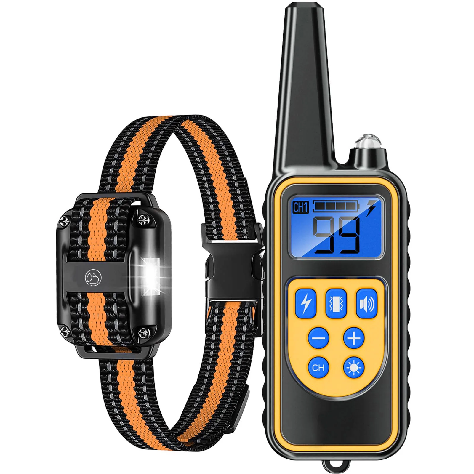Dog-Training-Collar-with-Remote-Waterproof-Shock-Collar-for-Large ...