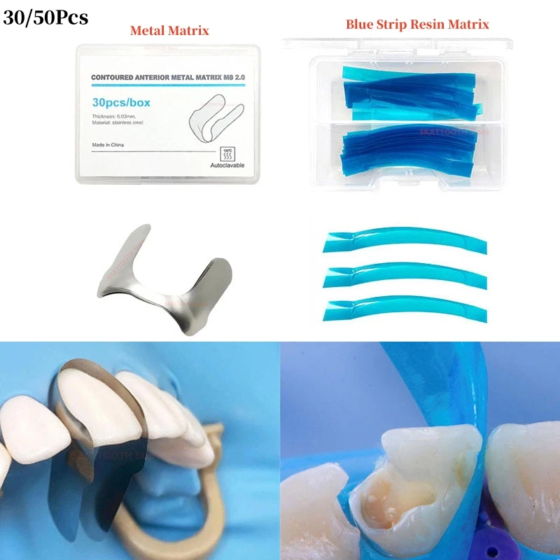 Bandas-de-matriz-de-Metal-para-dentistas-matriz-de-restauraci-n-de ...
