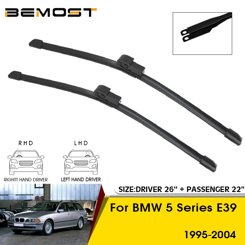 Car-Wiper-Blades-For-BMW-5-Series-E39-1995-2004-Windshield-Windscreen ...