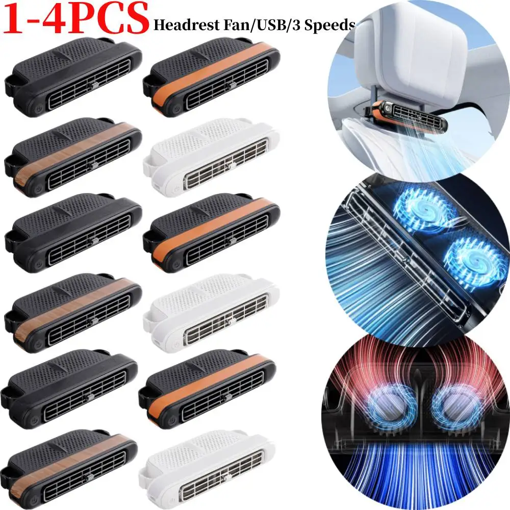 3-Speeds-Car-Seat-Back-Cooling-Fan-Backseat-Cooling-Air-Fan-Electric ...