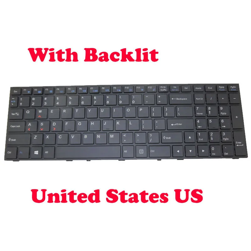 Backlit-P650-Keyboard-For-CLEVO-P650HS-P650RA-P650RE3-P650RE6-P650RG ...