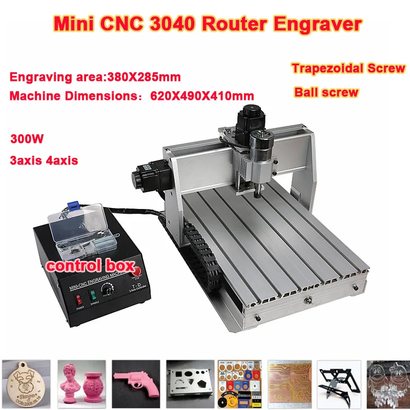 LY-Mini-CNC-3040Z-DQ-3040T-3-4-Axis-Wood-Engraving-Milling-Machine-300W ...