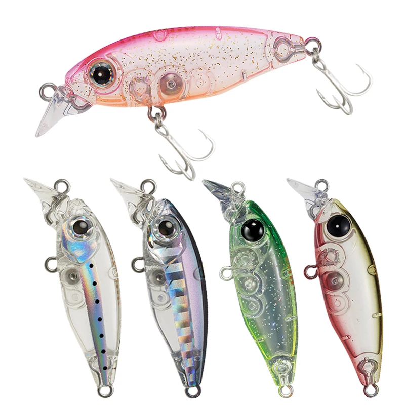 45mm 4g Saltwater Light Games Mini Minnow Topwater Fishing Lure Isca ...