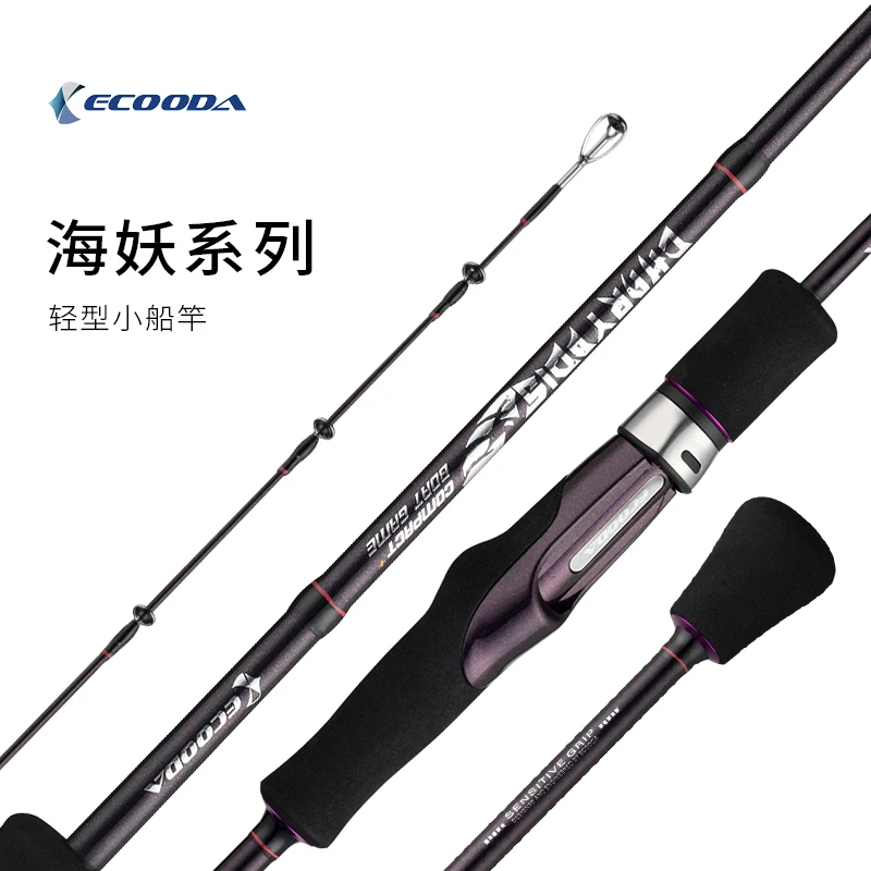 Ecooda-ECCB-Light-Boat-Casting-Rod-Micro-Guide-Boat-and-raft-Fishing ...