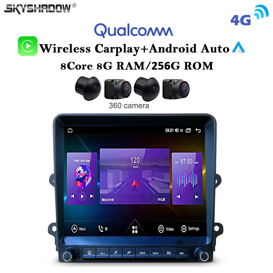 Carplay-DSP-Car-DVD-Player-Android-13-0-8Core-8GB-256G-Radio-GPS-Wifi ...
